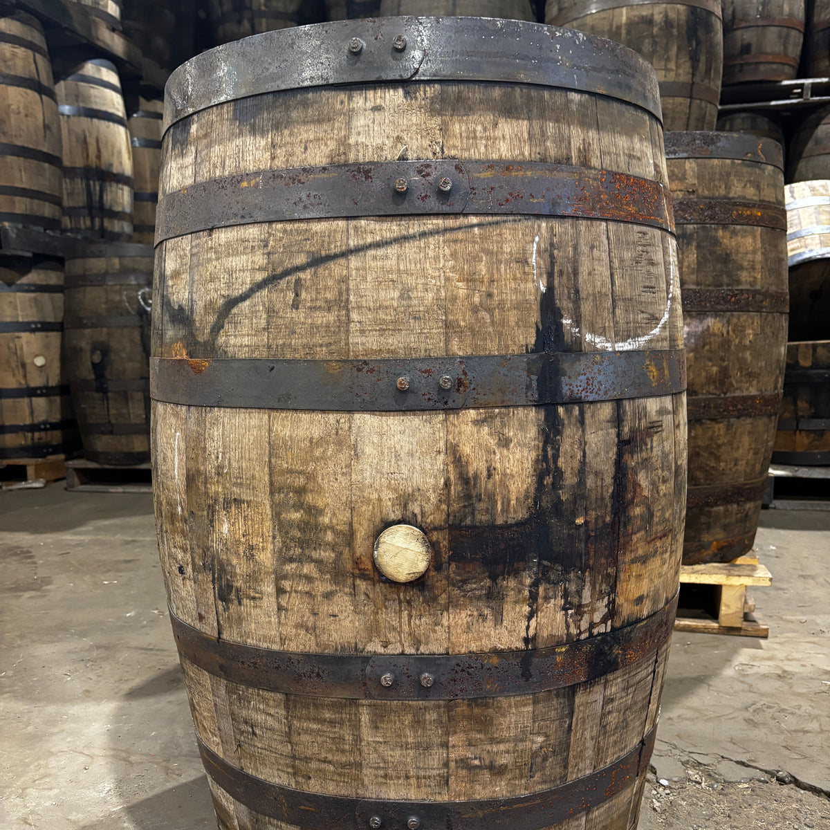 53 Gallon, Jamaican Rum Barrel - Fresh Empty, ex Canadian Whisky barre ...
