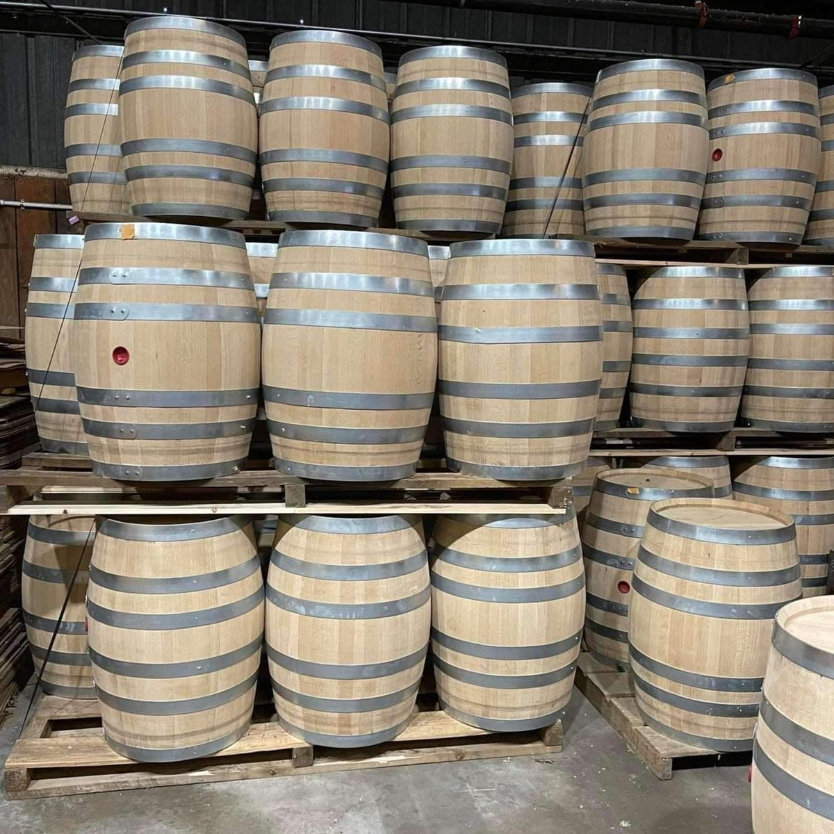 Brand New, Never Used, 53 gallon American Oak Barrels – The County ...